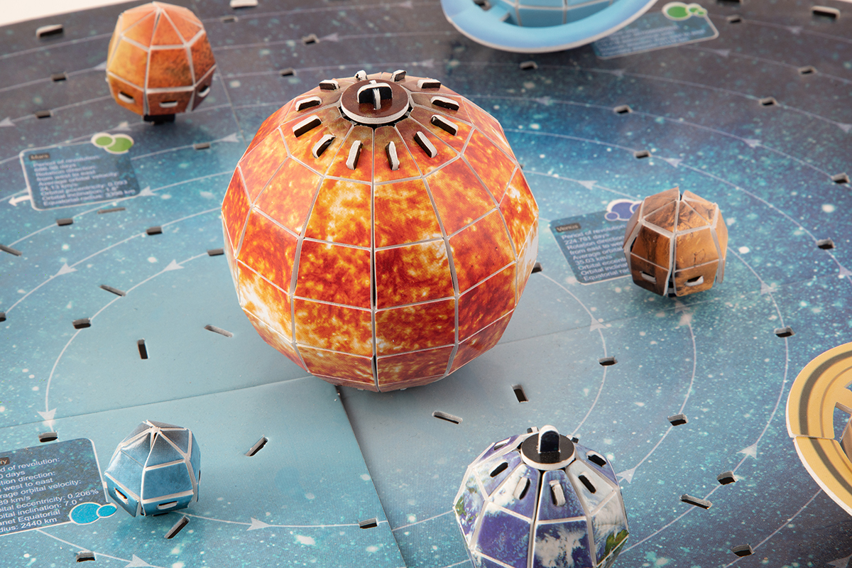 Grafix Gör ditt eget solsystem 3D Pyssel | Miixi.se