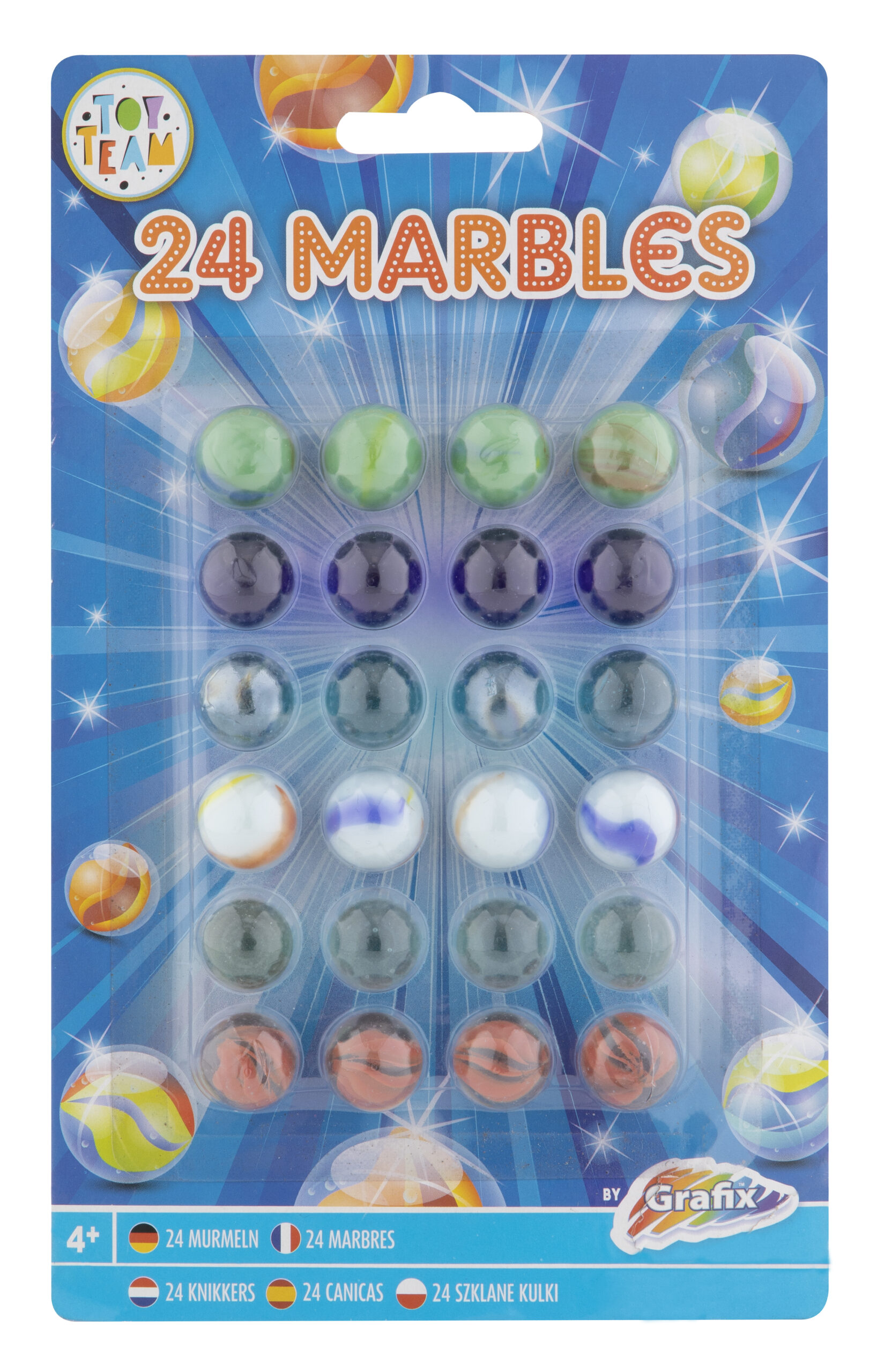 Grafix Kulor i olika färger och storlekar 24 st | Miixi.se