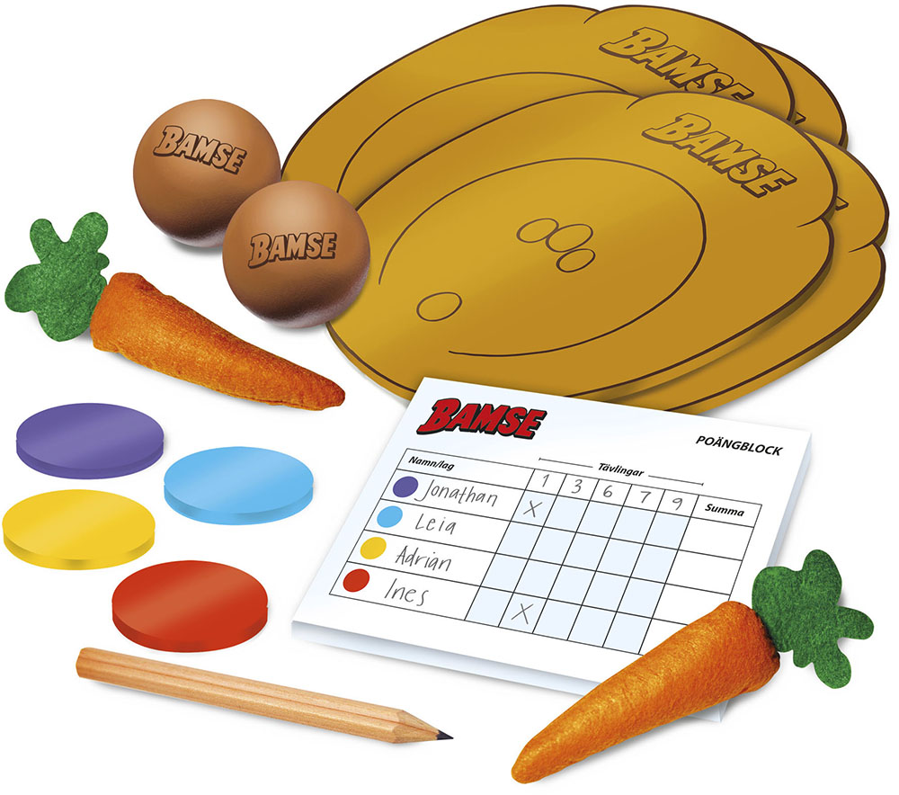 Bamse Spel 5-Kamp
