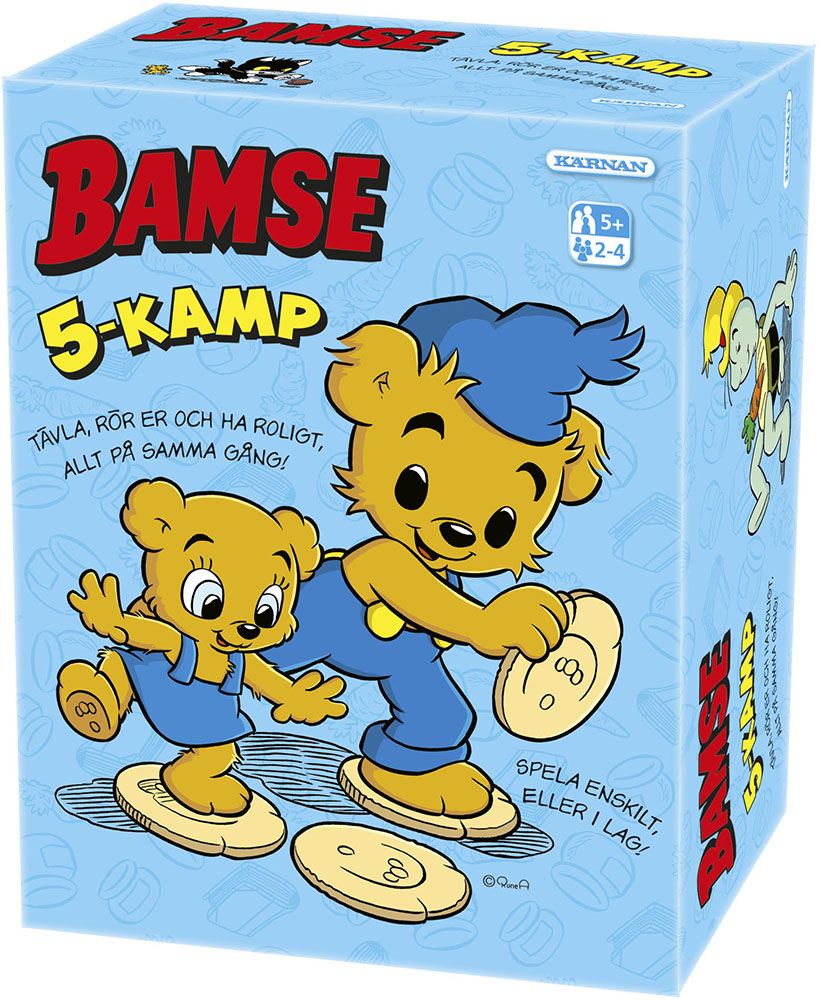 Kärnan Bamse Spel 5-Kamp | Miixi.se