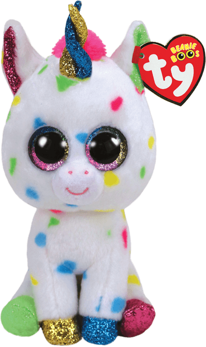 TY Beanie Boos Harmonie Enhörning Medium 25 cm | Miixi.se