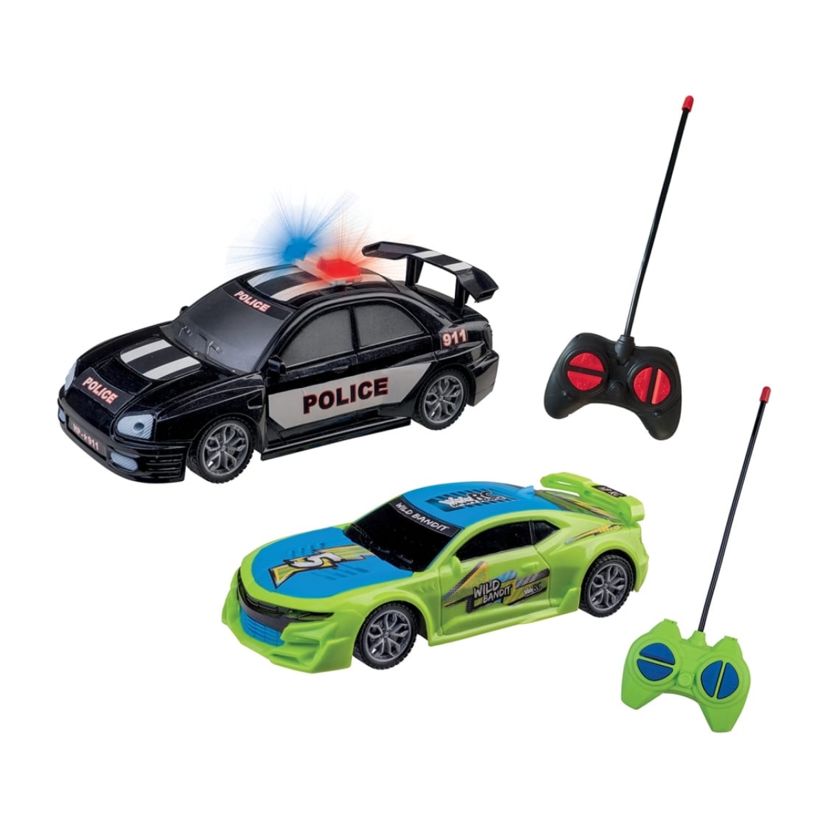 Happy People Radiostyrda RC Bilar 19 cm 2-pack | Miixi.se