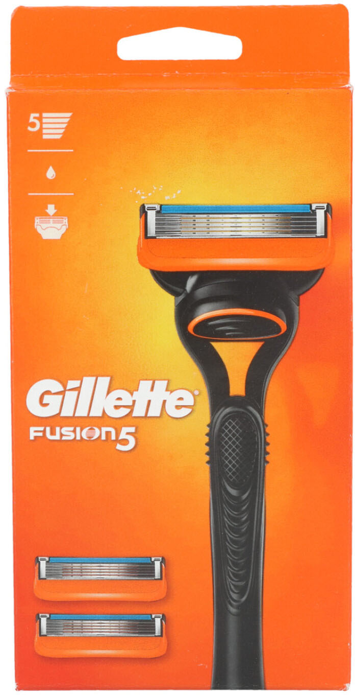 Gillette Rakhyvel + 2 st Rakblad Fusion5 | Miixi.se