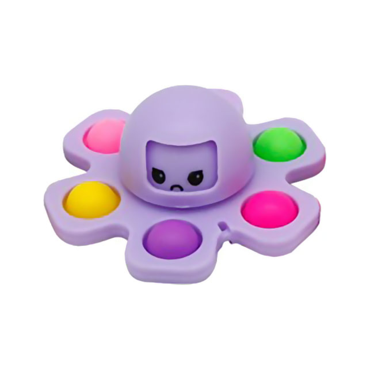 SunToy Fidget Spinner Lila Pop It 8 cm | Miixi.se