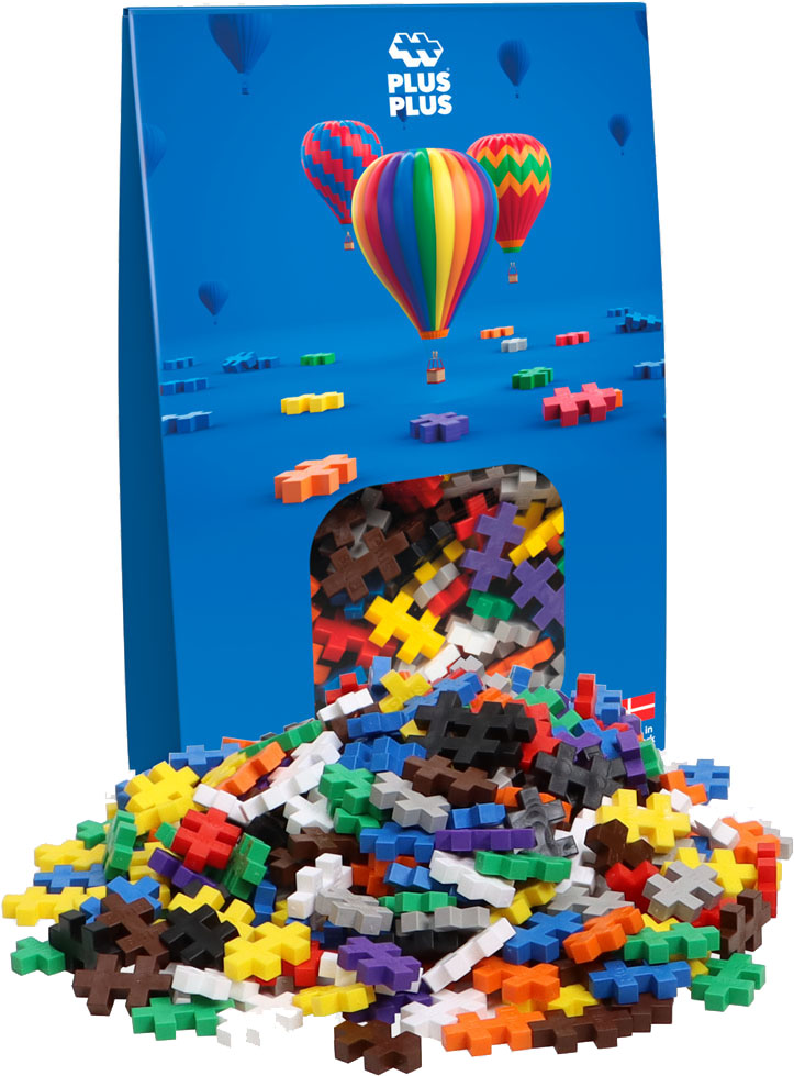 Plus-Plus Byggklossar Basic Färgmix 300 Bitar | Miixi.se