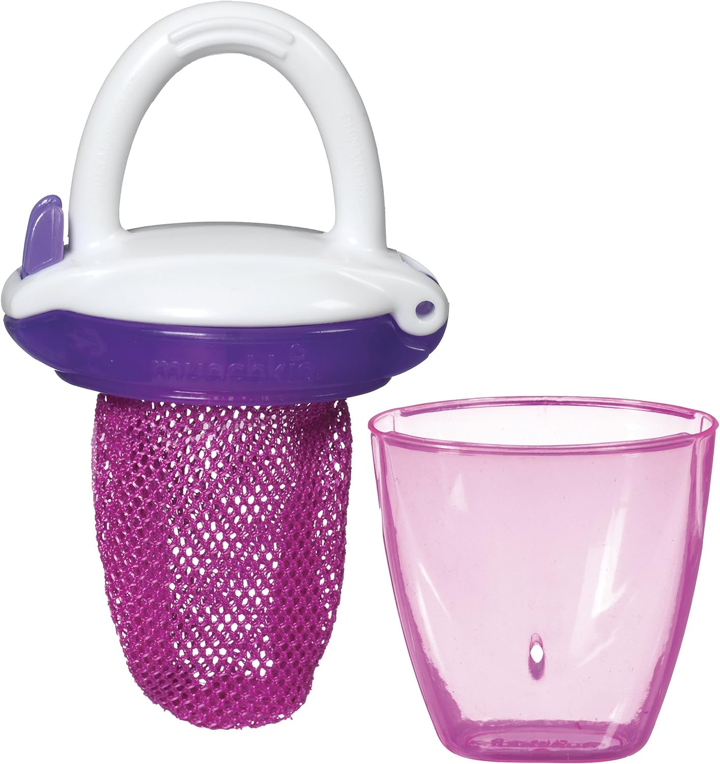 Munchkin Deluxe Fresh Food Feeder Rosa | Miixi.se