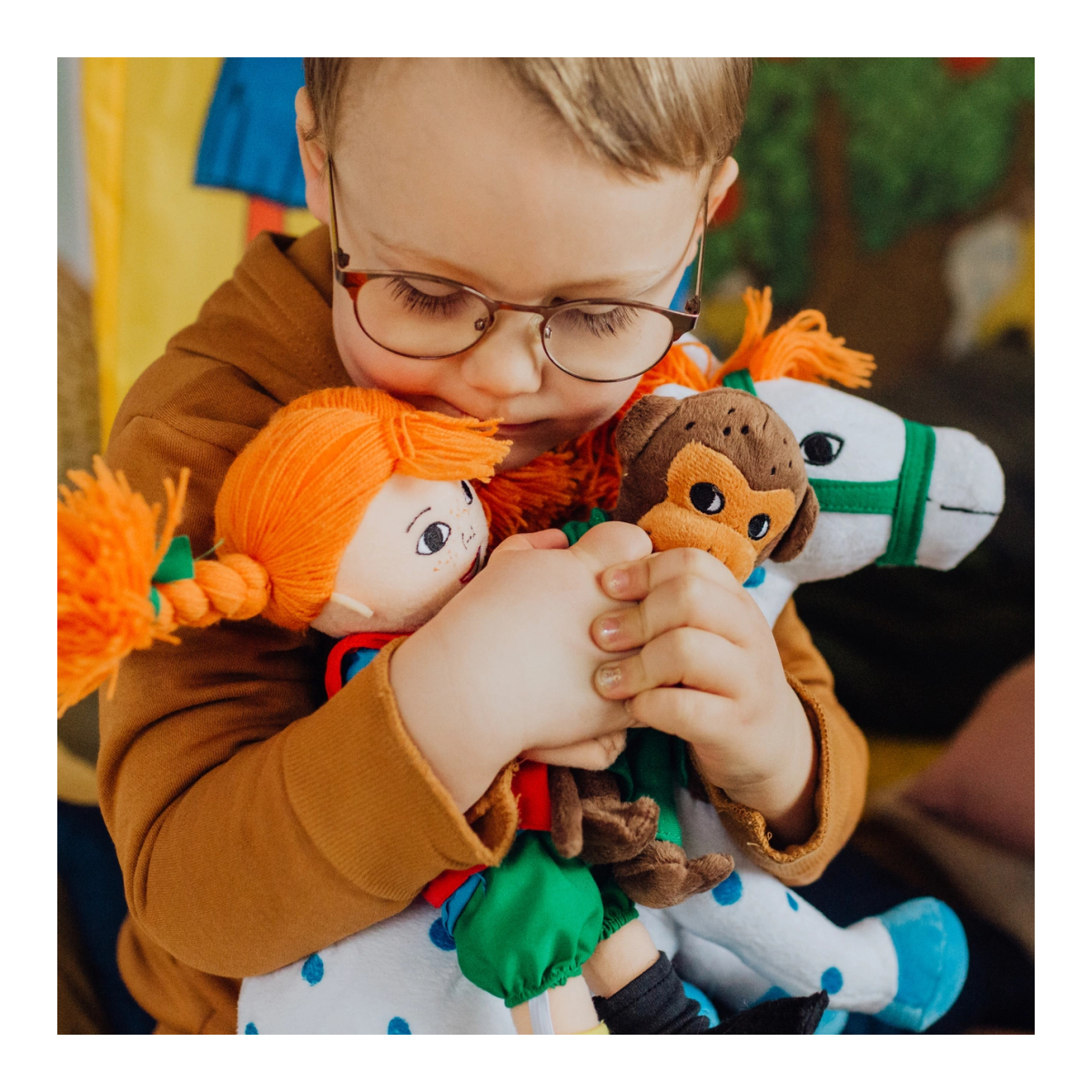 Micki Docka Pippi Lilla Gubben 30 cm | Miixi.se