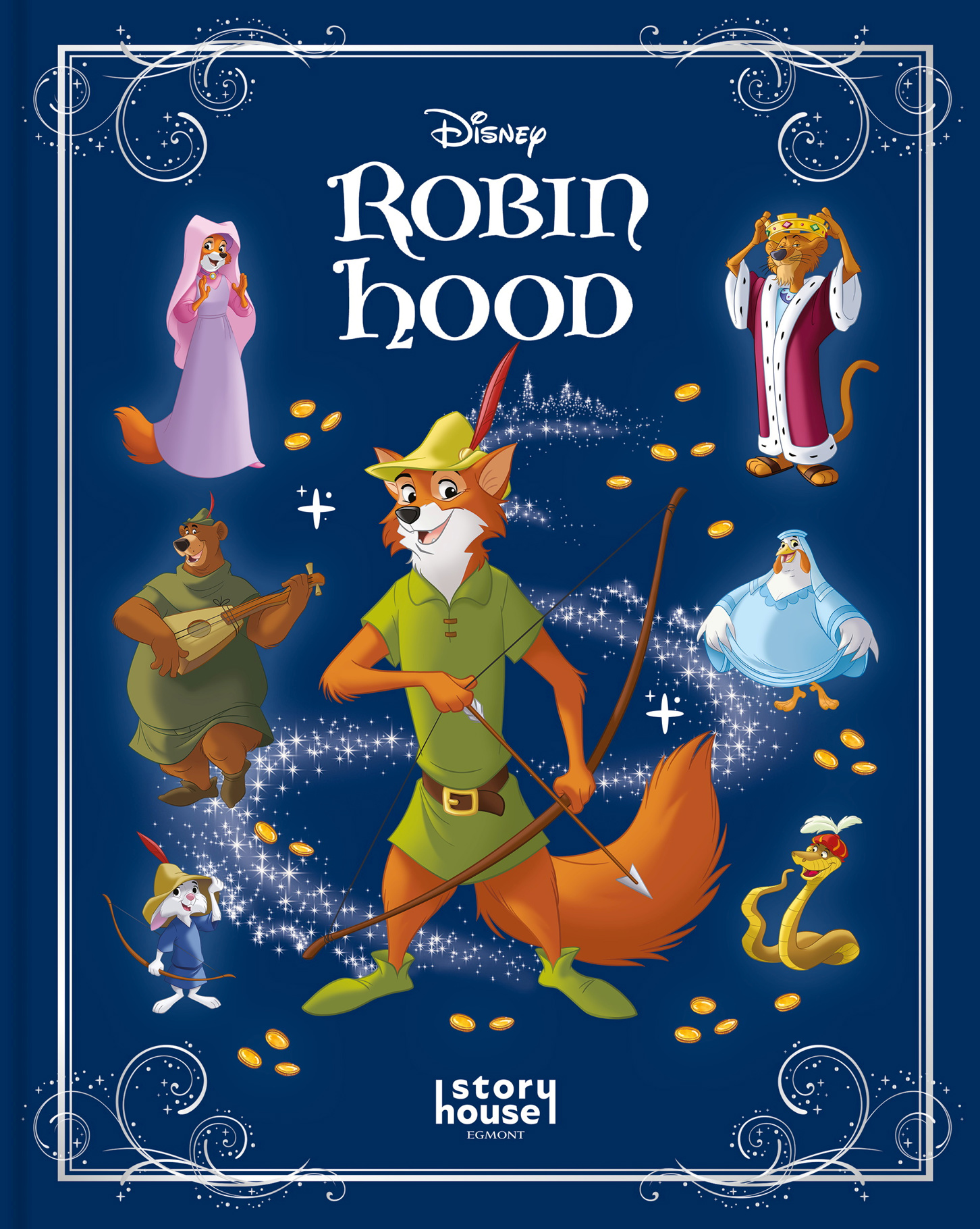 Kärnan Bok Disney Klassiker Robin Hood 3-6 år | Miixi.se